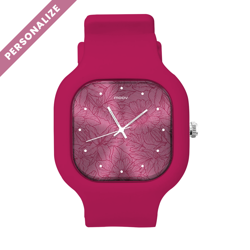 Relógio Flowers Name Rosé – Moov. Watches
