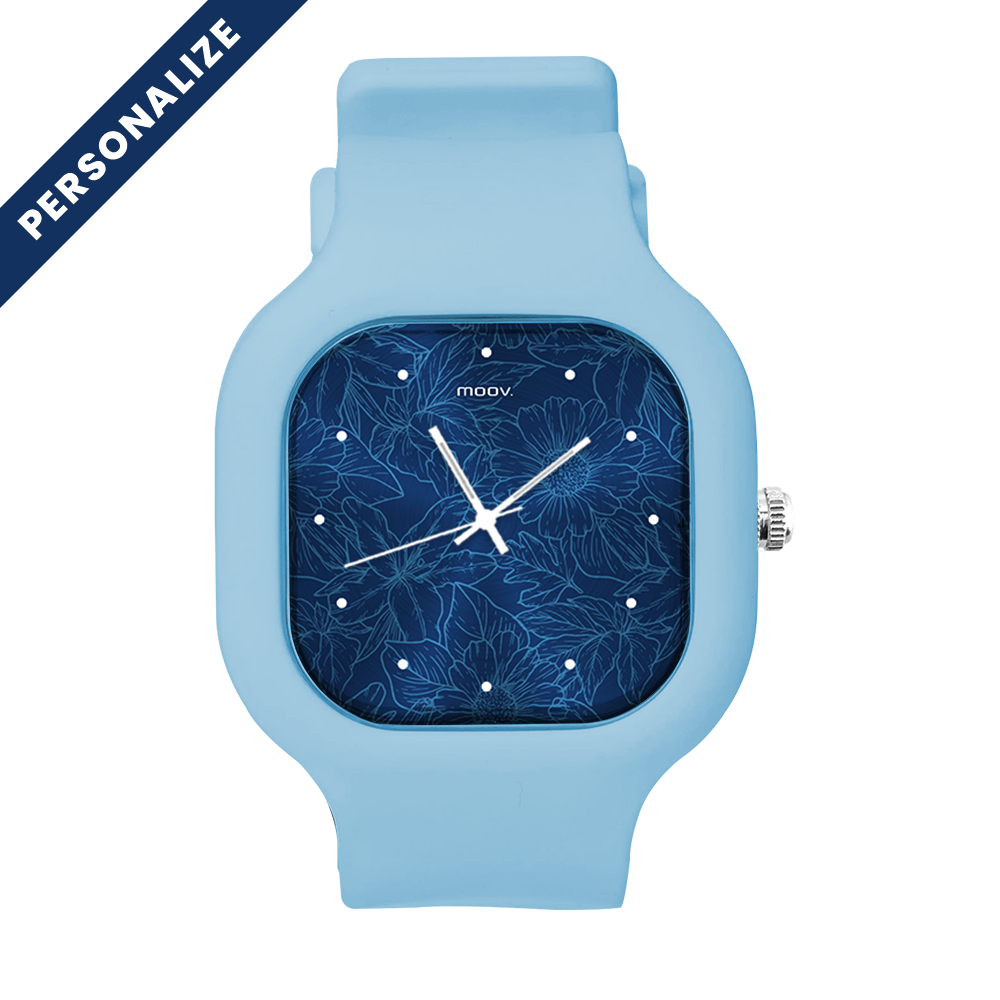 Relógio Flowers Name Blue – Moov. Watches