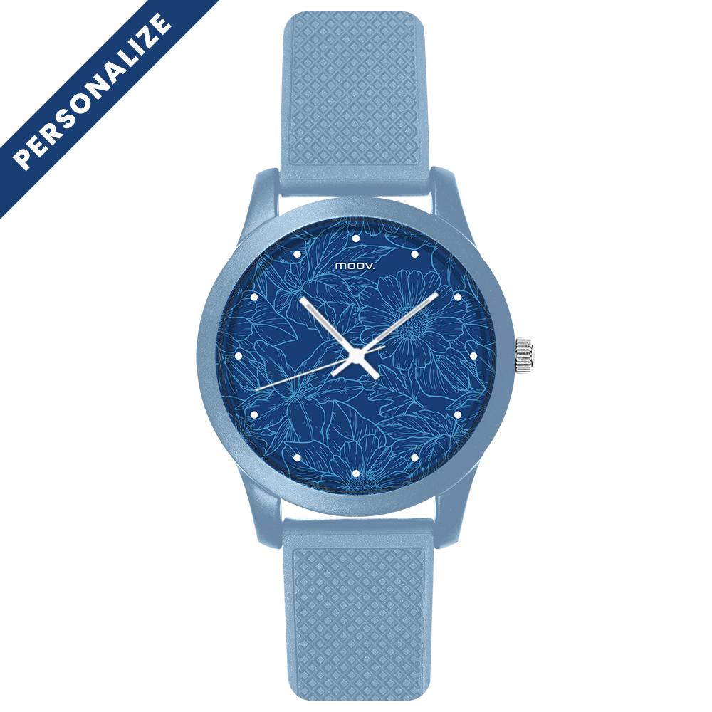 Relógio Flowers Name Blue -K – Moov. Watches